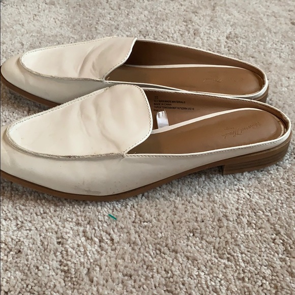 Universal Thread | Shoes | Universal Thread Dekota Cream Mules | Poshmark